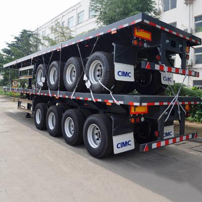 中国 WABCOは80Ton 4車軸50mm JOST平面のトレーラーに半ブレーキをかける 販売のため