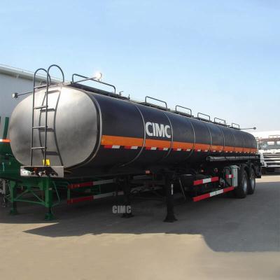 Cina 30CBM 100 tonnellata pneumatica CIMC 3 Axle Bitumen Tanker Trailer in vendita