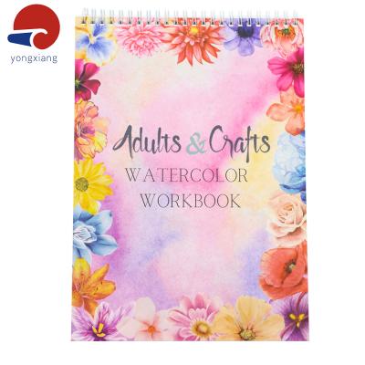 China Non Toxic Coloring Book Printing Full Color Lay Flat Coloring Book for sale