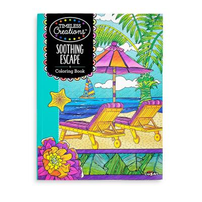 China Detachable Customized Coloring Book Personalized Colorful Coloring Book With Tearing Line for sale