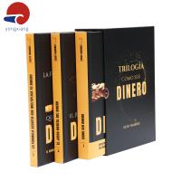 China Customized Publishing Book Printing Perfect Binding / Sewn Binding Hardcover Box Set for sale