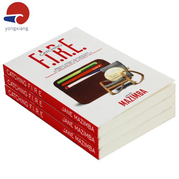 Quality Custom Sizes Publishing Book Printing FSC Certified Cream Paper Book Serving Authors Publishers Schools for sale