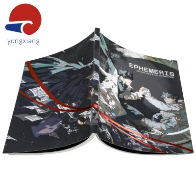 China A5 Publishing Book Printing Offset Glossy Cover Book Custom Sizes for sale