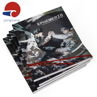 China Eye Friendly Publishing Book Printing Black Ink Custom Softcover Book for sale