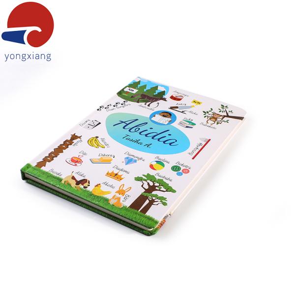 Quality 4C Childrens Hard Cover Books Customized Educational Childrens Book Food Grade Ink Printing for sale
