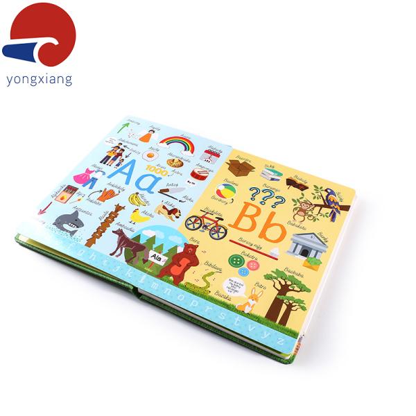 Quality 3D Children's Board Books English Childrens Story Book Custom Printing for sale