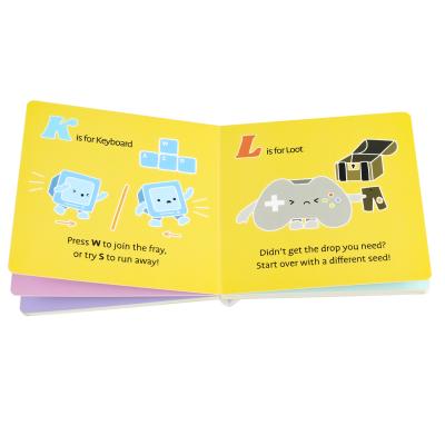 China Eco Friendly Children's Board Books Softcover Textbook Printing Services Customized for sale