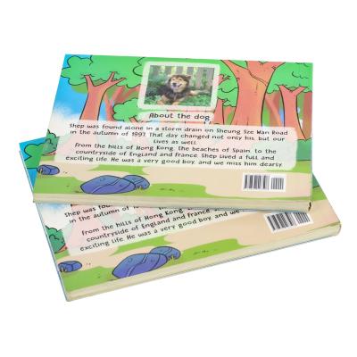 China Eco Friendly Custom Childrens Book Butterfly Binding Board Book Printing 4C for sale