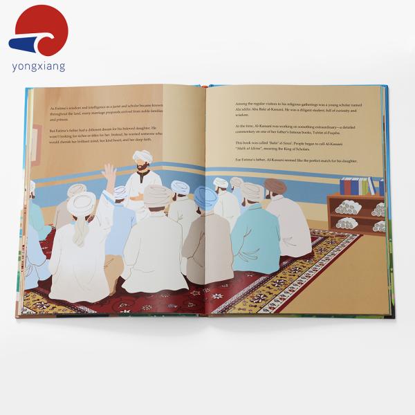 Quality Eco Friendly Custom Picture Book 4C Illustration Story Book Customized for sale