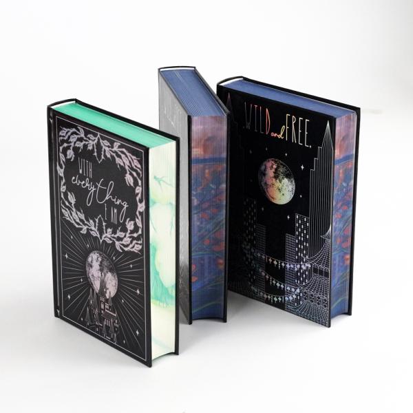 Quality Matte Hardback Books Printing OEM Digital Book Printing With Brushed Edges for sale
