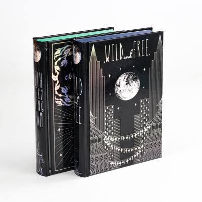 China Sprayed Edges Novel Printing Service Black And White Hard Cover Book Printing Service for sale
