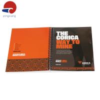 China Embossing / Engraving Custom Planner Printing A5 Spiral Bound Notebook for sale