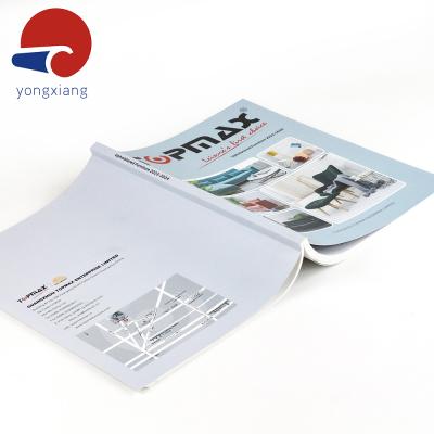 China Digital Printing / UV Printing Full Color Magazine Eco Friendly Perfect Bound Magazine for sale