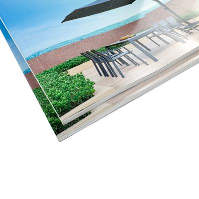 China Offset Printing Photo Album Book Sewing Picture Brochures Custom Size for sale