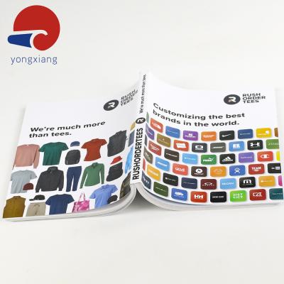 China A3 A4 A5 Catalog Magazine Printing Pantone Color Catalog Printing for sale