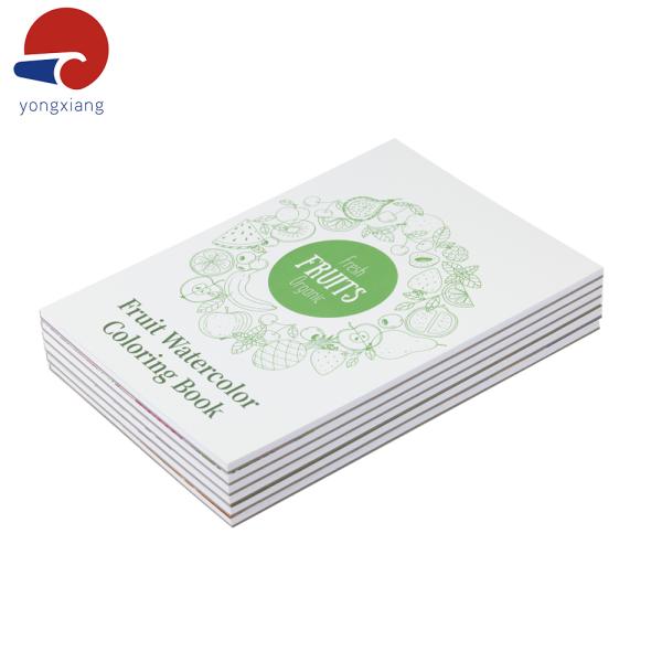 Quality Matt Lamination Pattern Coloring Book 80gsm Paper Colouring Book Customized for sale