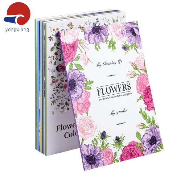 Quality 18 Sheets Glue Binding Book Customized Childrens Coloring Books for sale