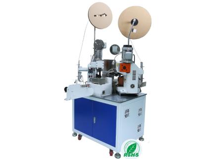 China Two Sides Automatic Terminal Crimping Machine 4800 Pcs/H Automatic Wire Crimping Machine 0.05-2mm2 for sale