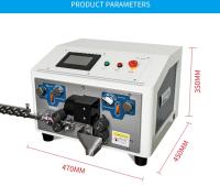 China HR-8400 Automatic Wire Stripping Machine Round Sheathed  Wire Inner And Outer Wire Stripping Cutting Machine for sale