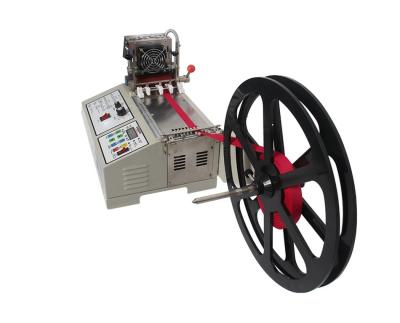 China HR-100LR Good Quality High Speed  Automatic  Elastic Ribbon Webbing Hot Cutting Machine for sale