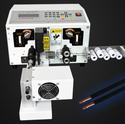 China Automatic Wire Stripping, Cutting, Twisting, and Tinning Machine with LCD Screen and Adjustable Wire Straightening Mechanism for sale