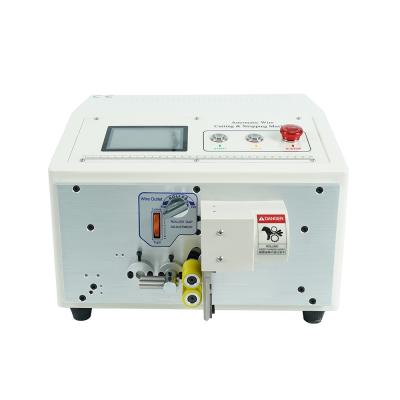 China Automatic PVC Pipe Cutting Cable Wire Stripping High Precision Tube Cutter 2 Wheels Peeling Machine for Sleeve Processing for sale