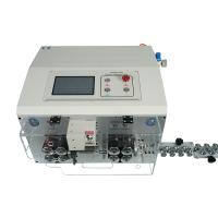 China Double Layer Peeling Cable Cutting Machine High Speed Cable Stripper Machine 110V 220V for sale