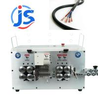 China Double Layer Peeling Cable Cutting Machine High Speed Cable Stripper Machine 110V 220V for sale