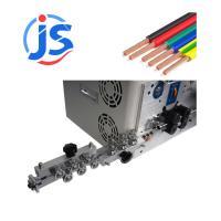 China 6 Wheel Cable Cutting Machine Full Automatic Cable Cutting And Stripping Machine 550W for sale