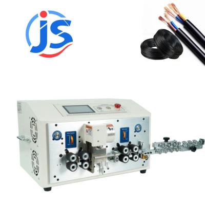 China 8 Wheel Automatic Accelerated Version Double-Layer  Round Sheathed Cable Stripper and Cutter Multi-core Cable Stripping Machine for sale