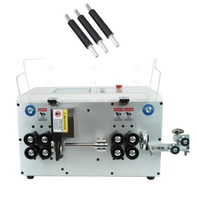 China 8 Wheel Cable Cutting Machine Automatic Copper Wire Cutting Machine High Speed for sale