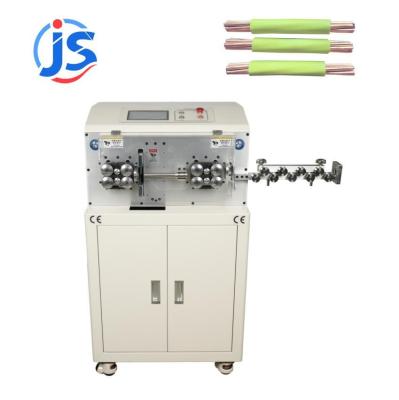 China 95mm² Cable Manufacturing Equipment Servo 95 square Motor Screw Lifting Wheel Motor Lifting Conduit Cable Stripping Machine for sale