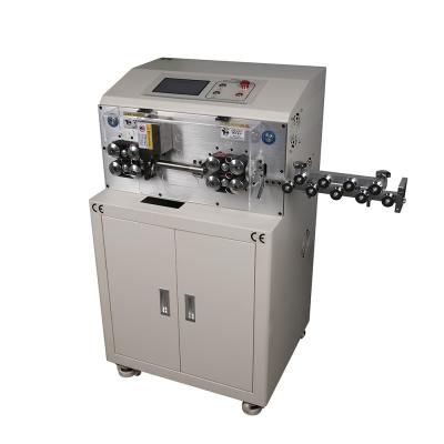 China Multi Core Cable Cutting Machine 7 Inch Touch Screen Cable Cut And Strip Machine for sale