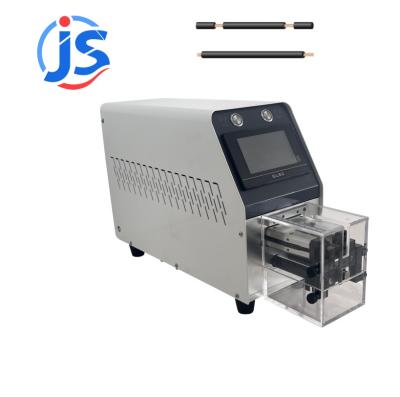 China 4.3 Inch Touch Screen Control Stable Wire Feeding Multi-layer Stripping and Cut Machine Inductive Coaxial Line Stripping Machine for sale