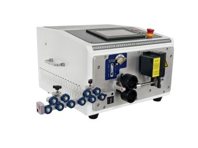 China 20 Bend Times 3D 6mm² BV Hard Wire Cable Cutting Bending Machine Copper Wire Cut Strip Bend Machine High-Speed 800-1500 Pcs/Hr for sale