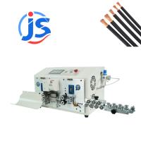 China High Speed Round Sheath 2-10mm Inner and Outer Double Layer Peeling Machine with Touch Screen Control for Multi Inner Core Cable for sale