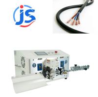 China High Speed Round Sheath 2-10mm Inner and Outer Double Layer Peeling Machine with Touch Screen Control for Multi Inner Core Cable for sale