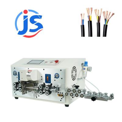 China 0.8Mpa  650W Automatic Sheath Cable Wire Stripping Machine Round Sheath Wire 2-11mm Inner and Outer Double Layer Peeling Machine for sale