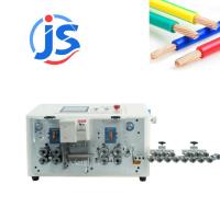 China Double Layer Peeling Cable Cutting Machine 5 Inch Touch Screen Cable Cut And Strip Machines for sale