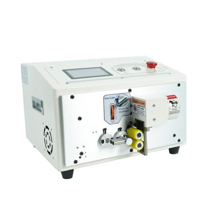 China Automatic 2-Wheel PVC Plastic Latex Tube Cutting Machine Multi-Function Cable Manufacturing Equipment Small Cutter Pipe Stripper for sale