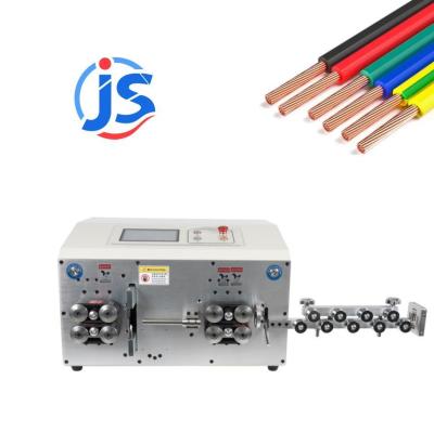 China 2000W Hard Speed Steel Blade Scrap Copper Wire Stripping Machine Automatic BV or BVR Wire Stripping Machine with Servo Motor for sale