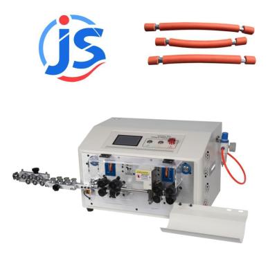 China HR-ST25MM8 Eight-Wheel Drive Automatic Wire Stripping Machine -4.3-Inch Touch Screen | Roller Lifting Type for sale