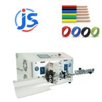 China Automatic Round Sheathed Cable Stripping Machine 4-Roller Double Layer for 2-5 Core Wire OD 2-9mm for sale