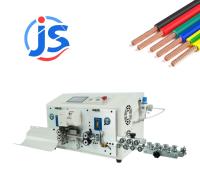 China Automatic Round Sheathed Cable Stripping Machine 4-Roller Double Layer for 2-5 Core Wire OD 2-9mm for sale