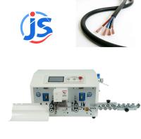 China Automatic Round Sheathed Cable Stripping Machine 4-Roller Double Layer for 2-5 Core Wire OD 2-9mm for sale