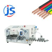 China 8-Roller Dual-Line Round Sheathed Cable Stripping Machine for Outer Jacket and Inner Core Integrated Strip for sale