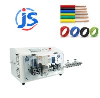 China 8-Roller Dual-Line Round Sheathed Cable Stripping Machine for Outer Jacket and Inner Core Integrated Strip for sale