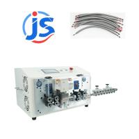 China 8-Roller Dual-Line Round Sheathed Cable Stripping Machine for Outer Jacket and Inner Core Integrated Strip for sale