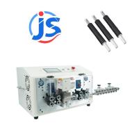 China 8-Roller Dual-Line Round Sheathed Cable Stripping Machine for Outer Jacket and Inner Core Integrated Strip for sale