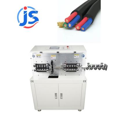 China Wire Machinery Cutting Stripper with 185mm² Motor Lifting Conduit, Motor Screw Lifting Wheel and Knife Holder with Servo Motor for sale
